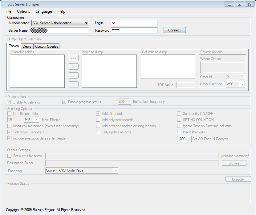 SQL Dumper – A Programming Blog